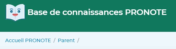 Tutoriels PRONOTE espace parents et espace élèves - Collège Les Quatre Moulins